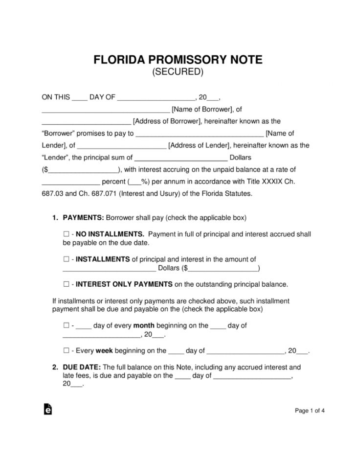 Convertible Promissory Note Purchase Agreement Free Florida Secured ...