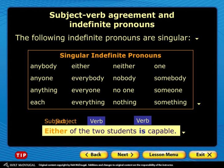 Define Subject Verb Agreement Using Subject Verb Agreement Ppt Download ...