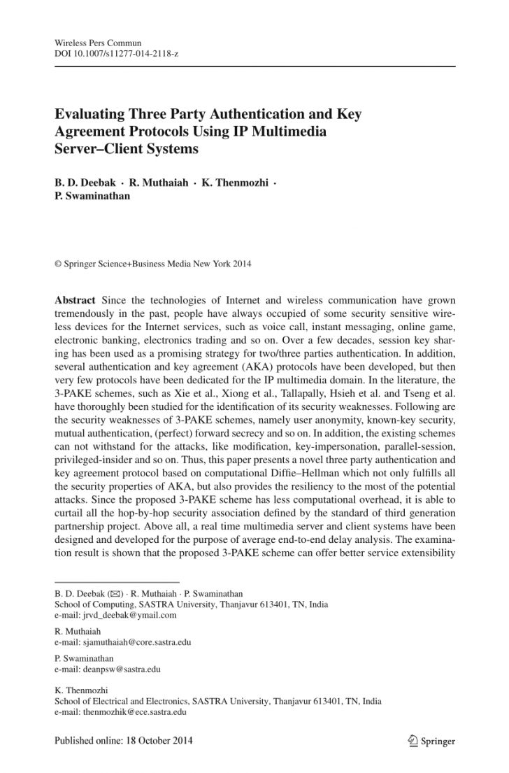 Three Parties Agreement Pdf Evaluating Three Party Authentication And Key Agreement - letterify.info